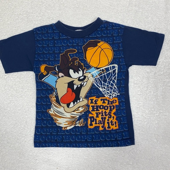 Warner Bros. | Shirts & Tops | Vintage Looney Tunes Tasmanian Devil Taz ...